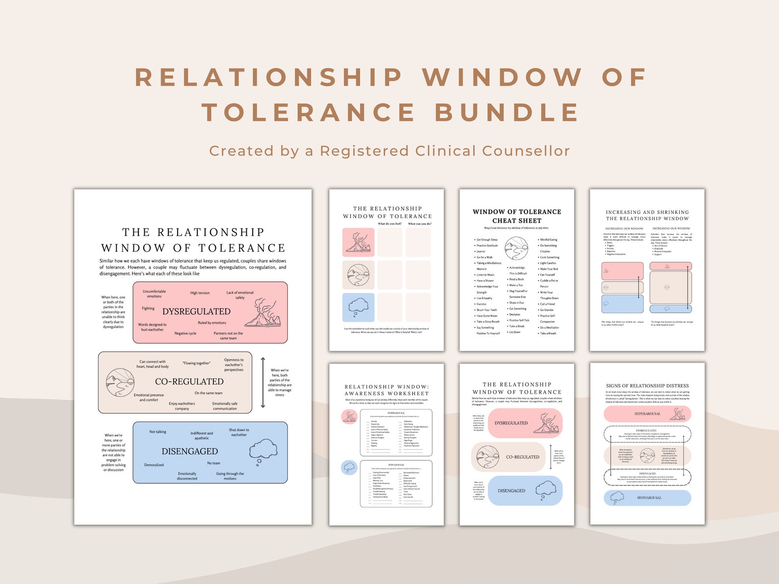The Relationship Window of Tolerance Couples Therapy Counselling ...