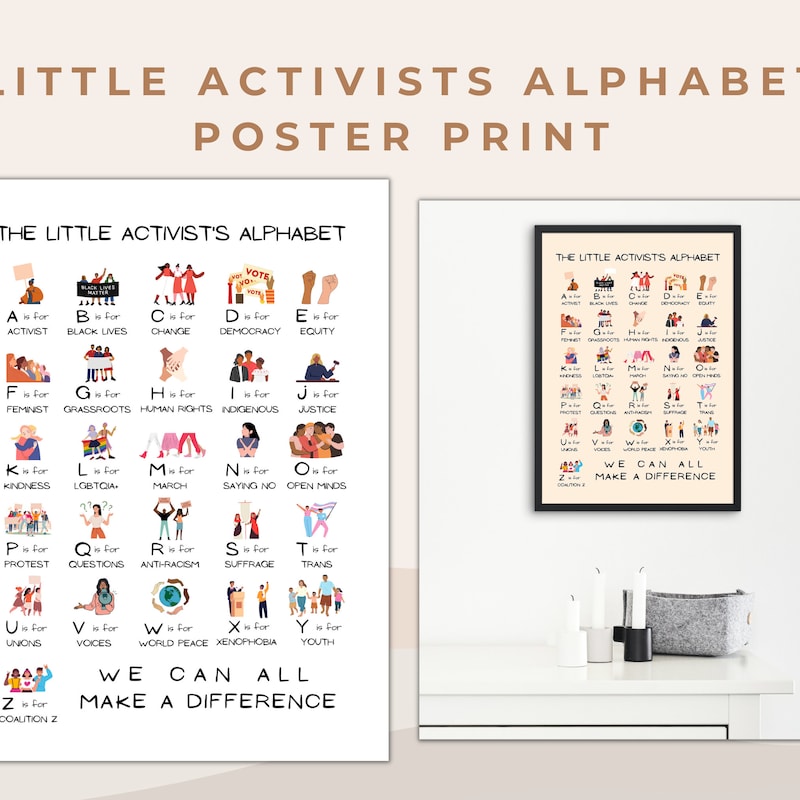 Activism Poster - Etsy