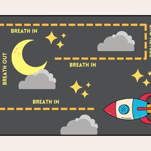 Guided Breathing Tracing Emotional Regulation Activity for Kids ...