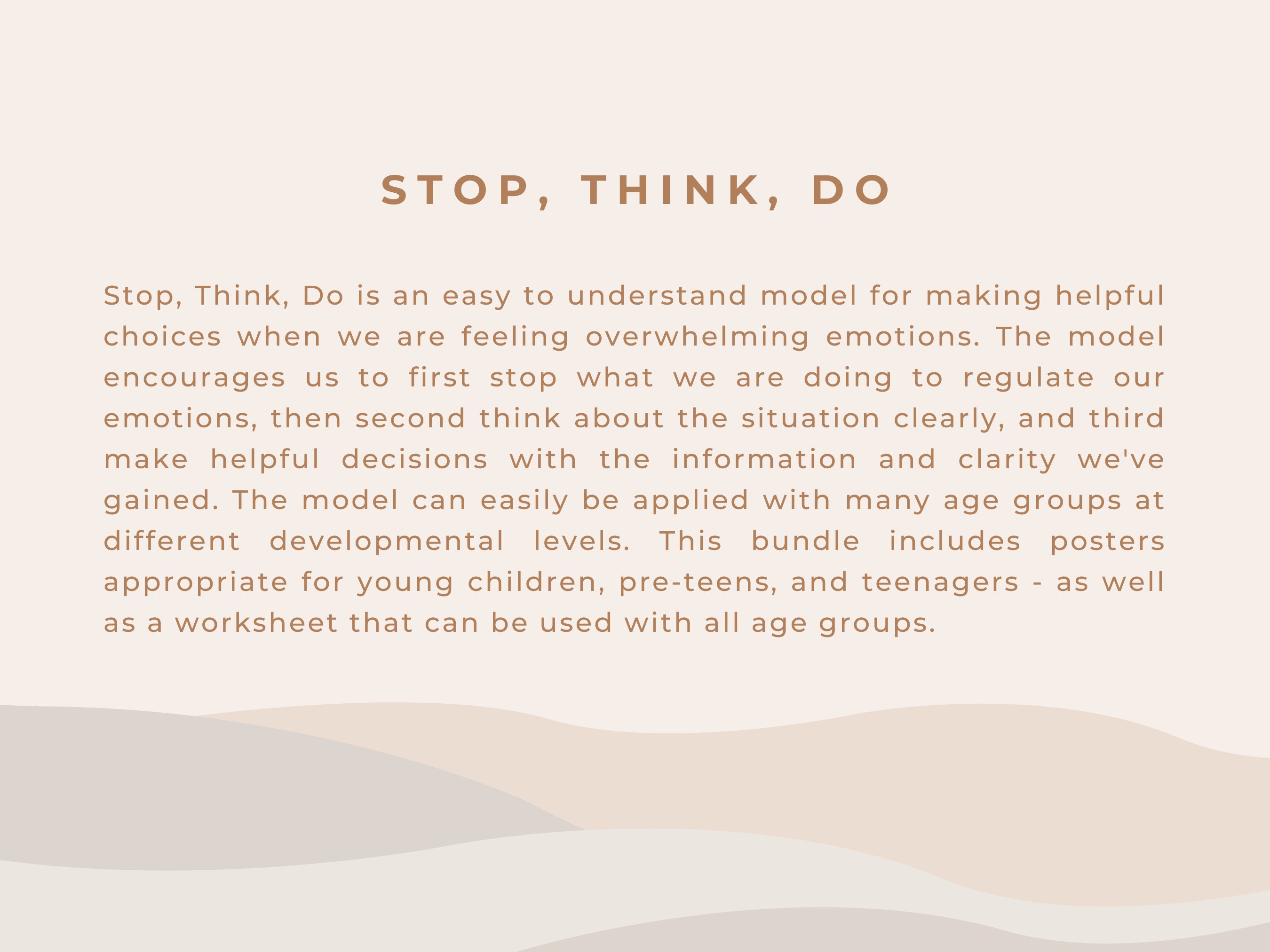 Stop Think Do Traffic Light Worksheets and Mental Health - Etsy Australia