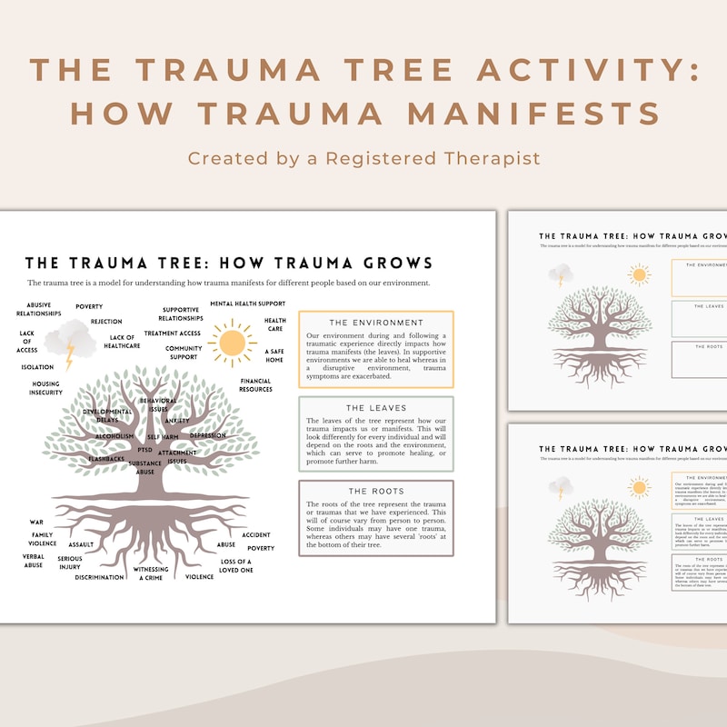 Trauma Workbook - Etsy