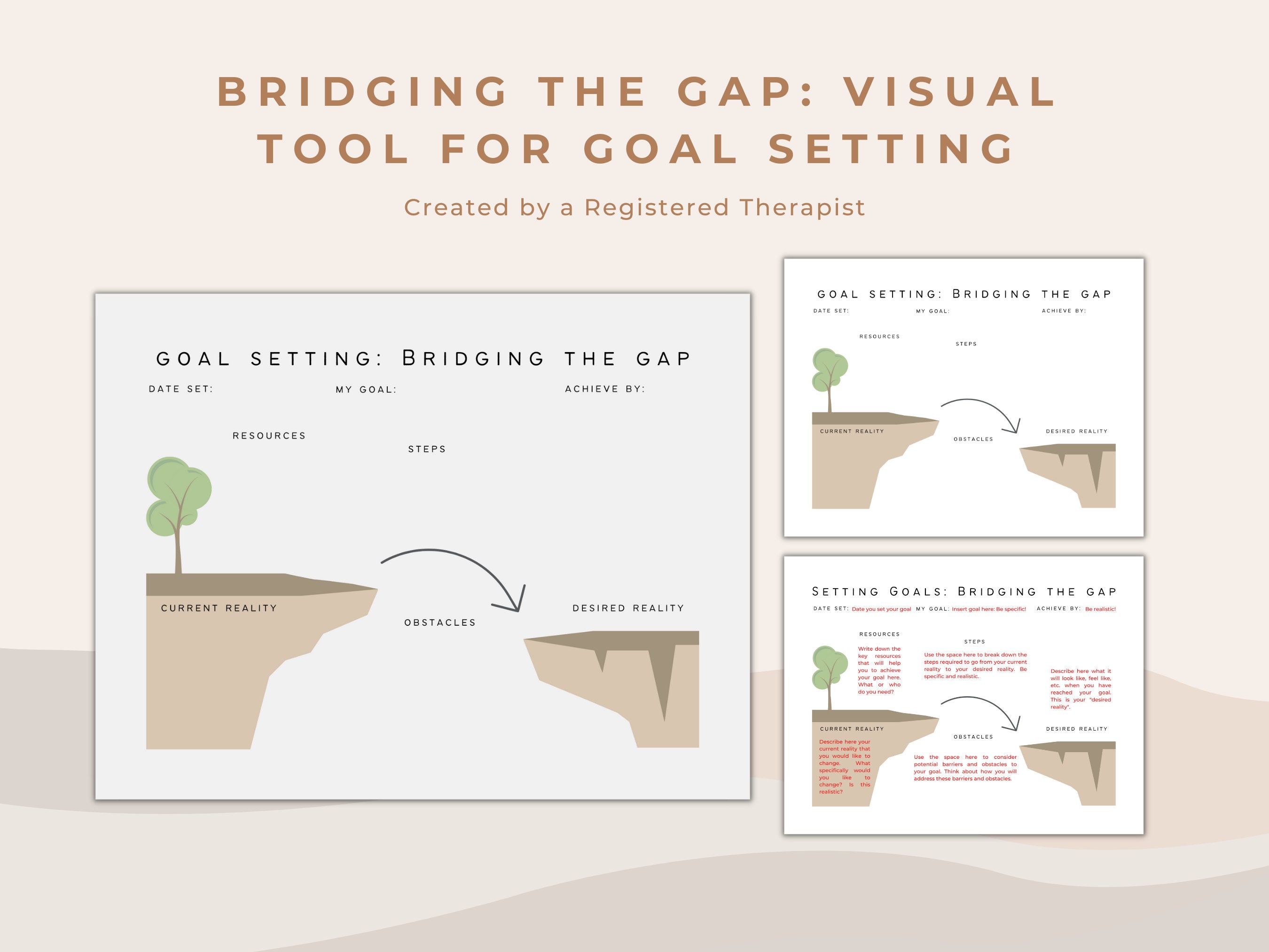 Goal Setting Tool: Bridging the Gap for Setting SMART Goals Psychology ...