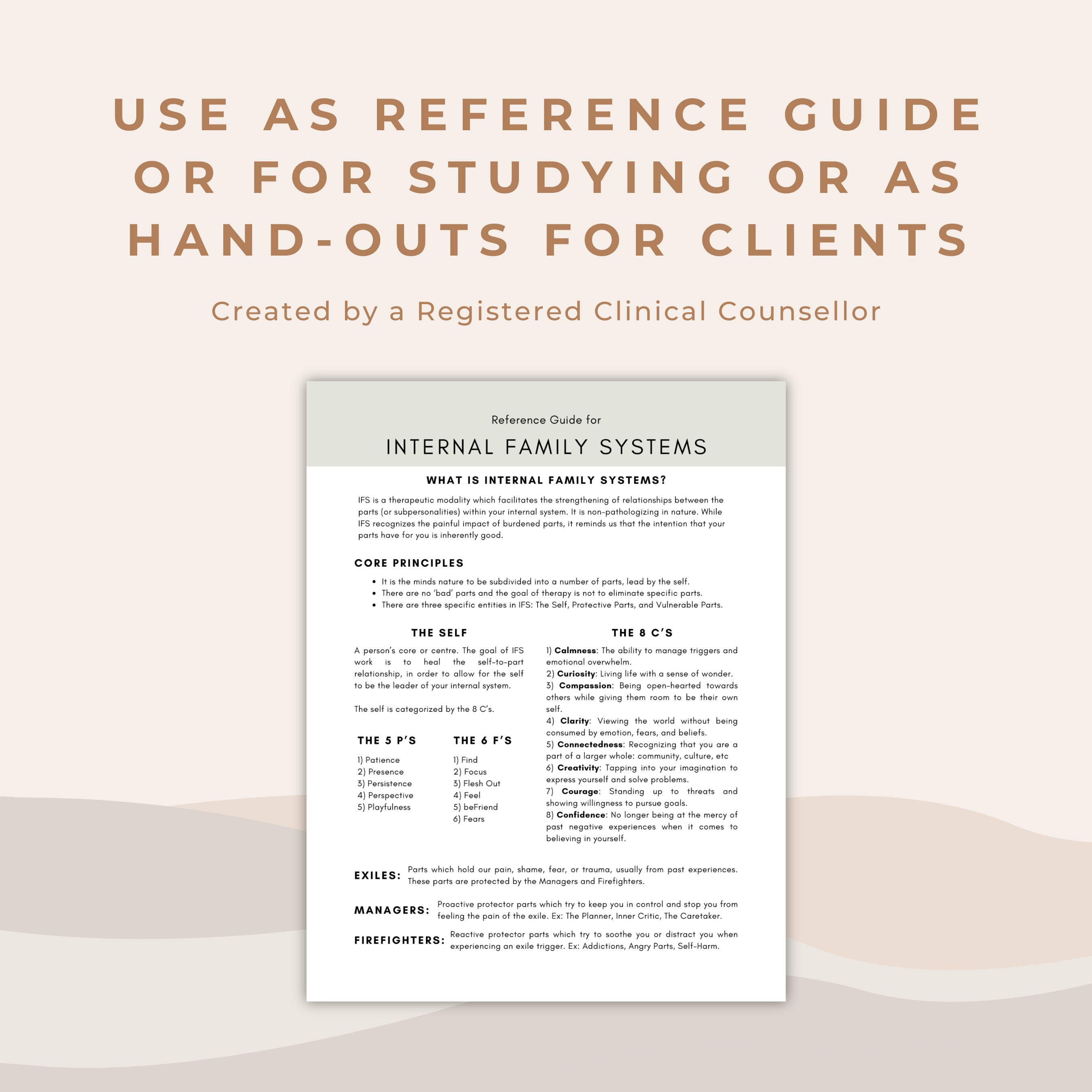 Therapy Cheat Sheets: Modality Reference Guides for DBT, CBT, EMDR ...