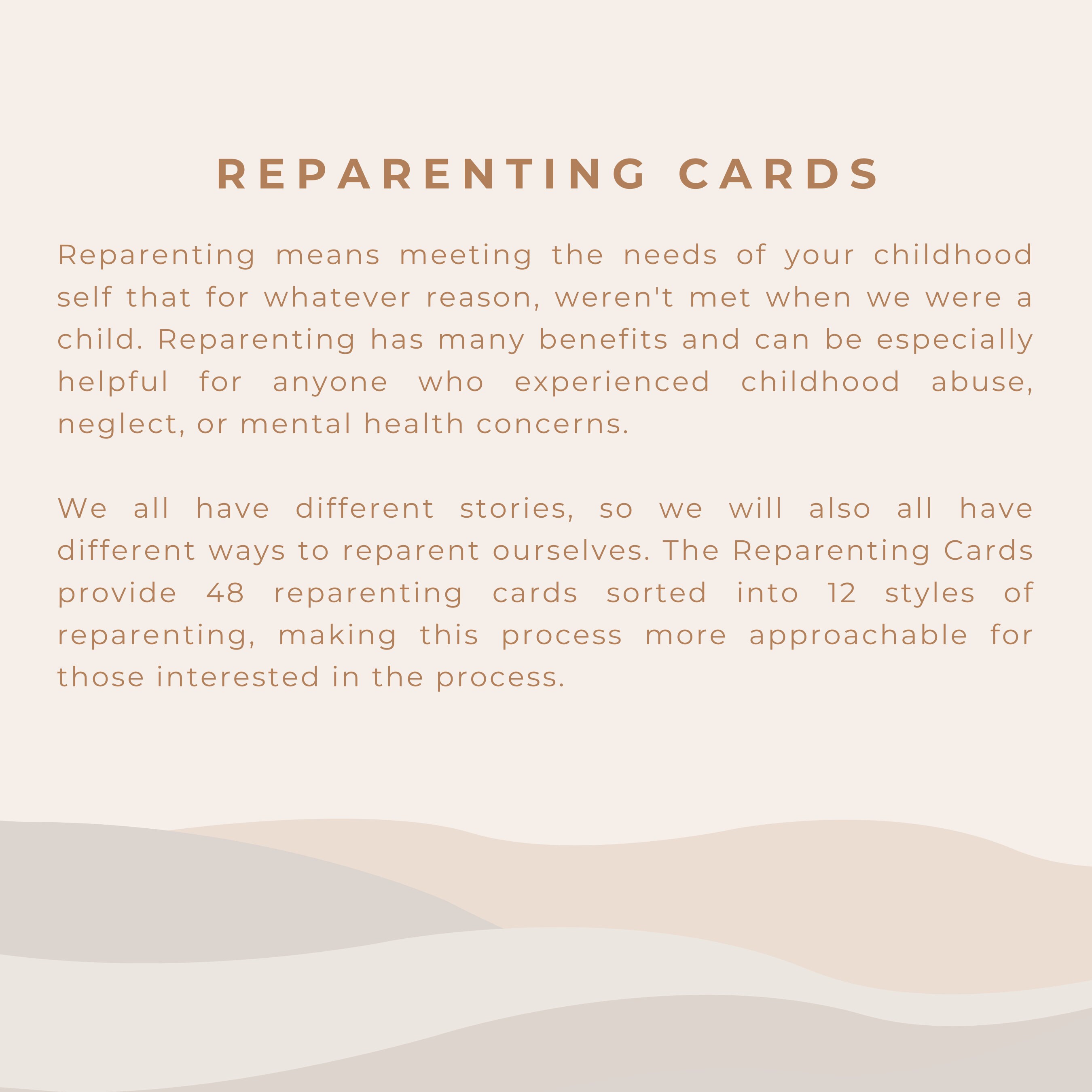 Reparenting Activity Cards: Inner Child Healing (PDF) - Etsy