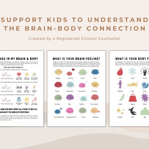 Feelings in My Brain and My Body | Helping Kids to Understand the Brain ...