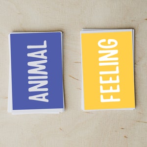 Emotions Charades Game With Animals for Teaching Social Skills and ...