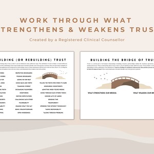 Bridge of Trust Therapeutic Exercise for Interpersonal Relationships ...