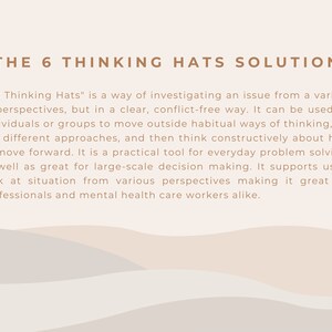 The 6 Hats Solution Problem Solving Tool for Effective Change ...
