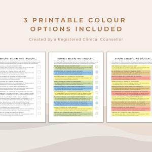 Thinking Trap Checklist: Cognitive Distortions CBT Worksheet (PDF) - Etsy