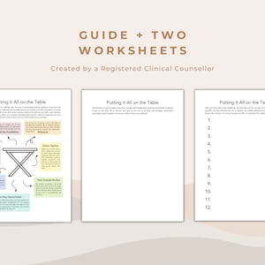 Decision Making Tool: Putting It All on the Table to Make Informed ...