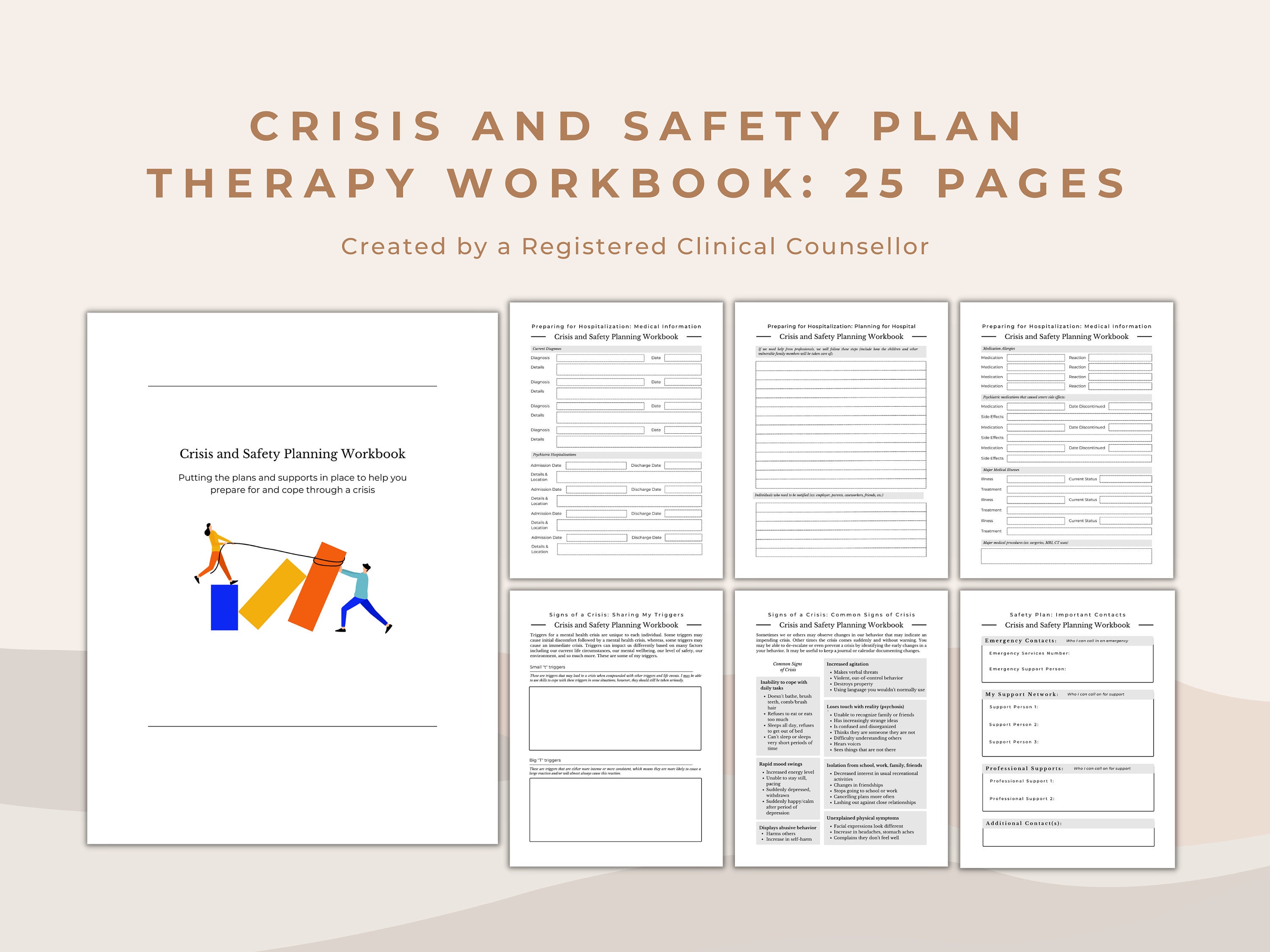 Hojas De Trabajo Para Situaciones De Crisis