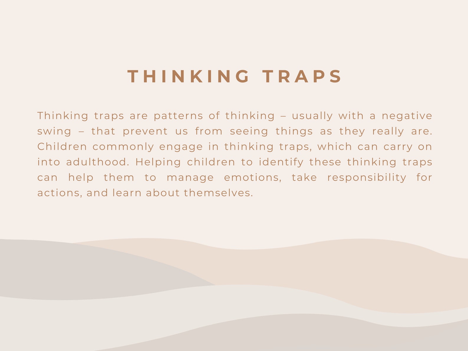 Thought Monsters Thinking Trap Cards for Kids and Children - Etsy Canada