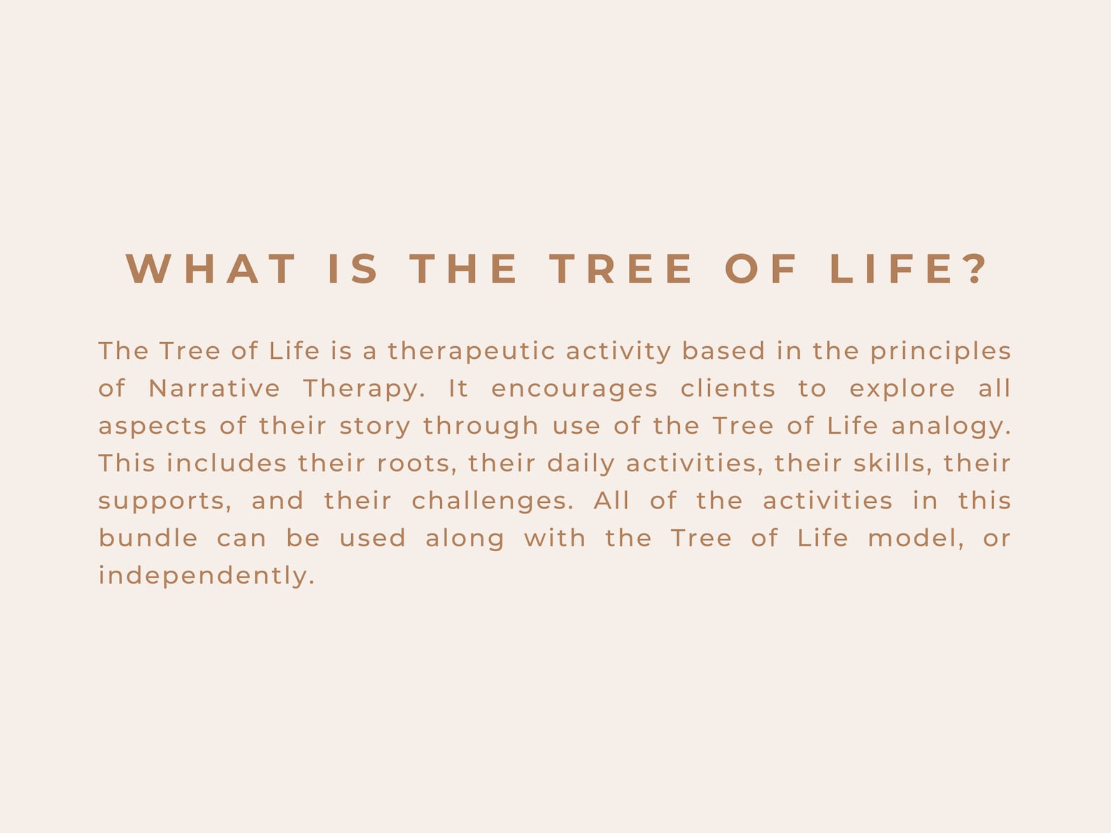 The Tree of Life and Rings of Growth Narrative Therapy - Etsy Canada