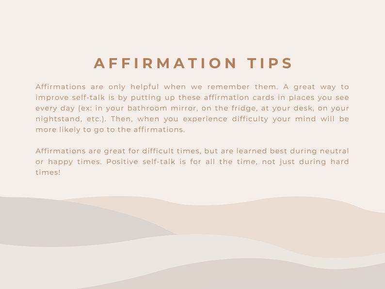 DBT Coping Cards and Affirmations Bundle Dialectical Behavioural ...