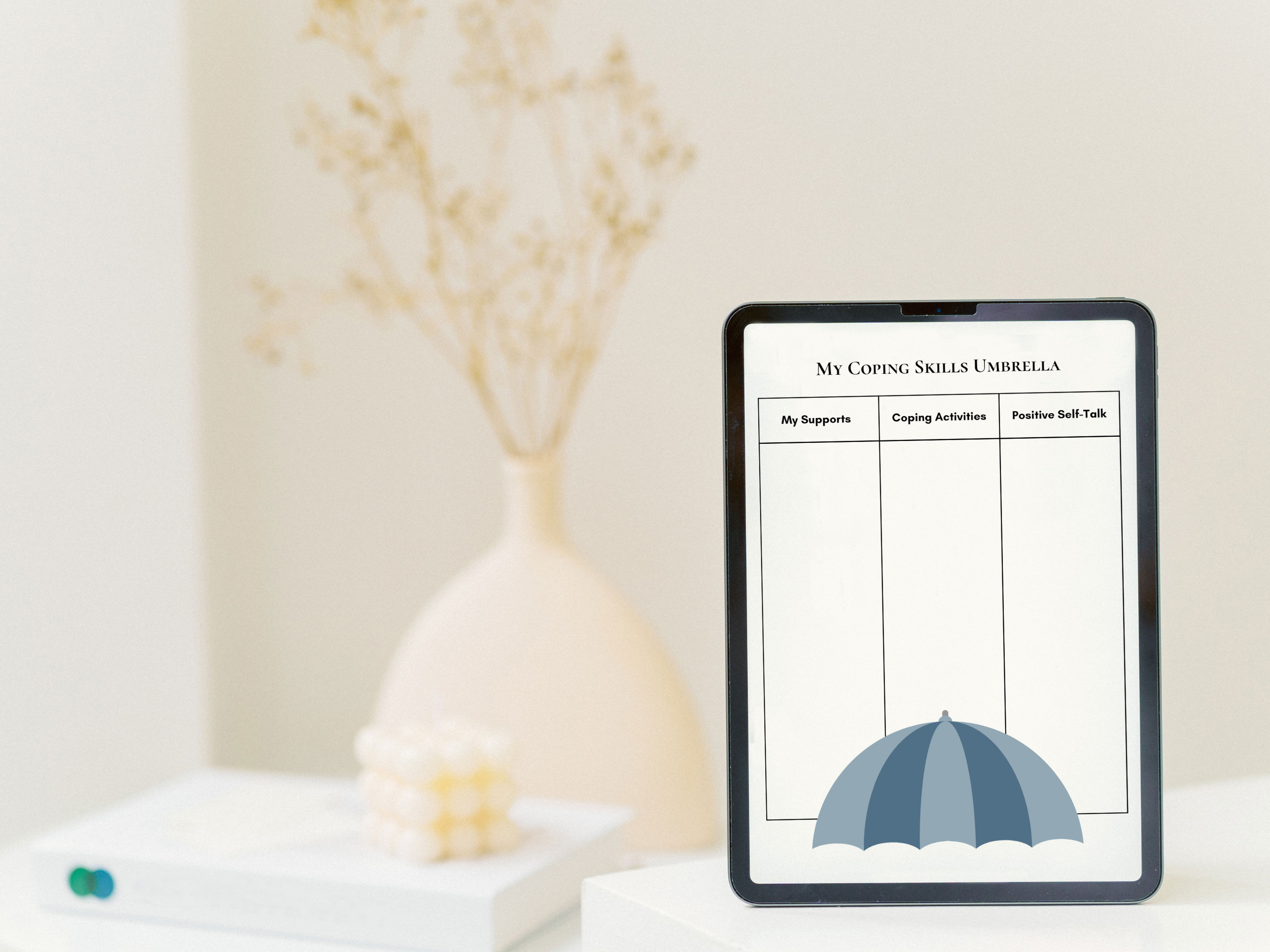 Coping Skills Umbrella Psychology Worksheets and - Etsy Canada