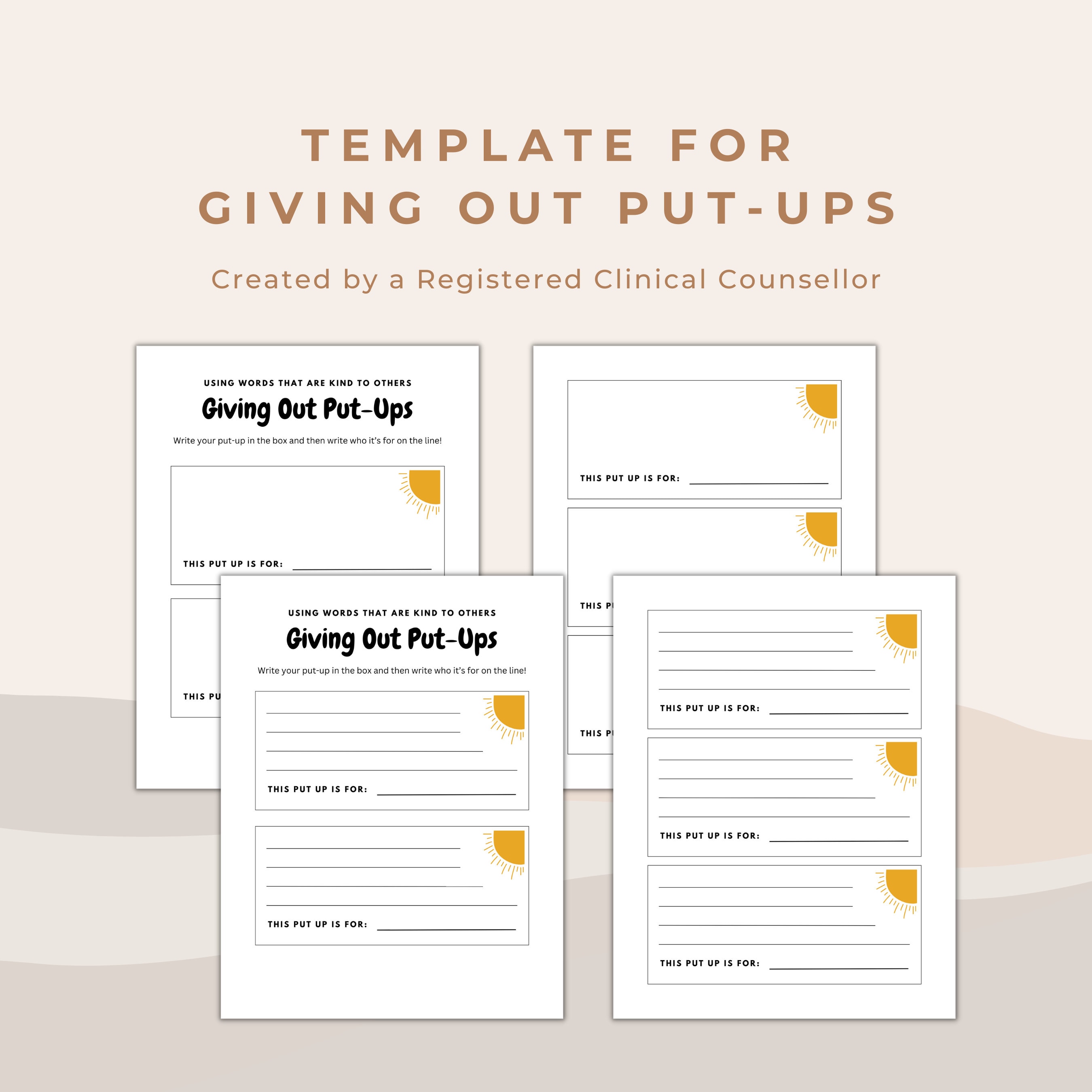 Put Ups and Put Downs: Teaching Kindness and the Power of Words to ...