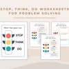 Feelings Traffic Light Printable, Emotional Regulation Worksheet, Calm ...