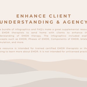 EMDR Therapist Toolkit: Psychoeducation Worksheets & FAQ (PDF) - Etsy