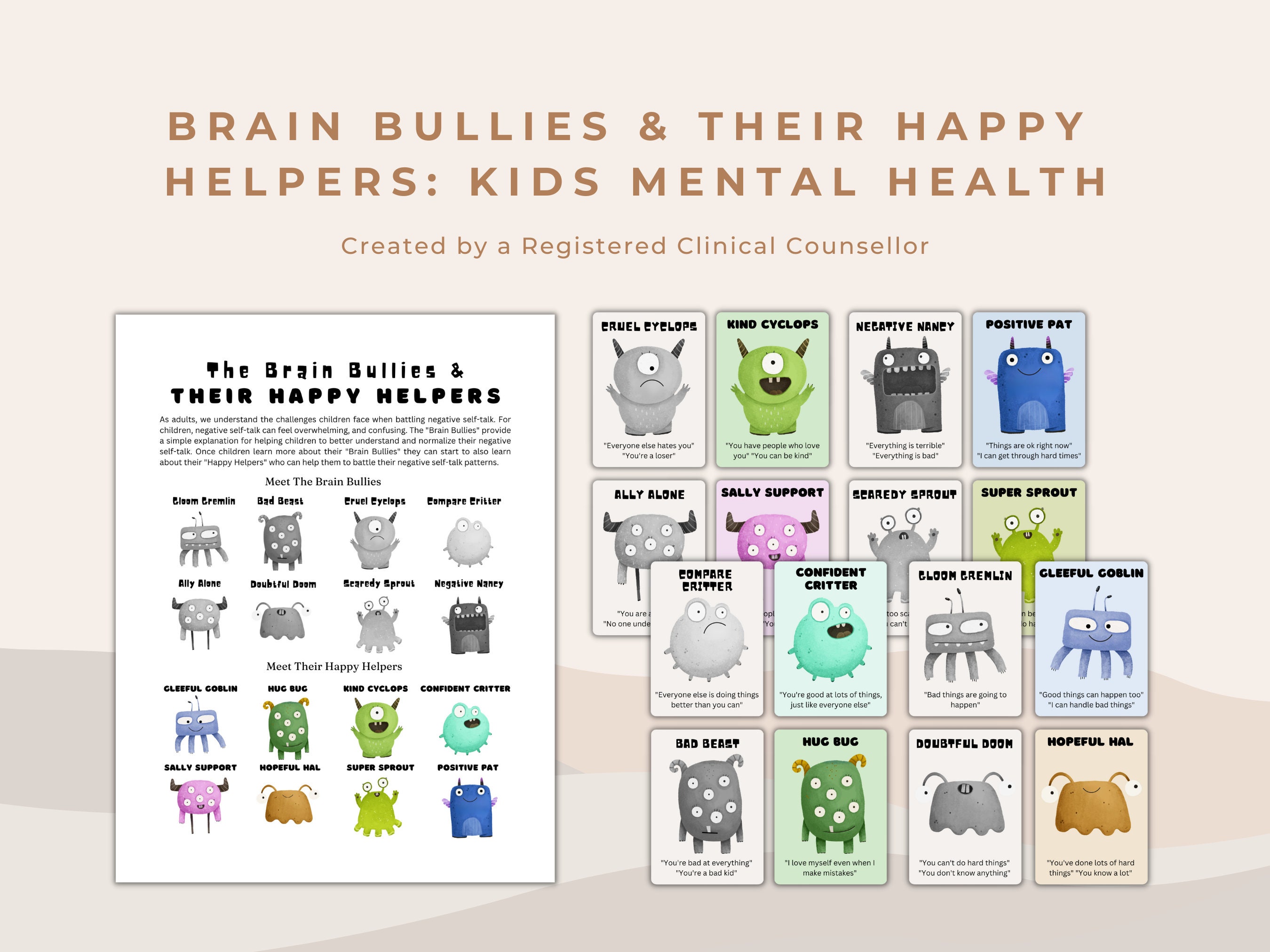 Brain Bullies and Their Happy Helpers: Helping Children to Enhance Self ...
