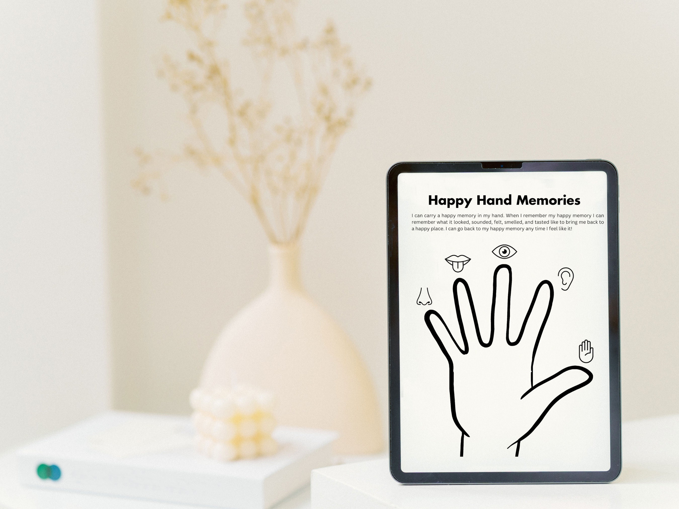 Happy Hand Memory Coping Skills Tool for Managing Overwhelming ...