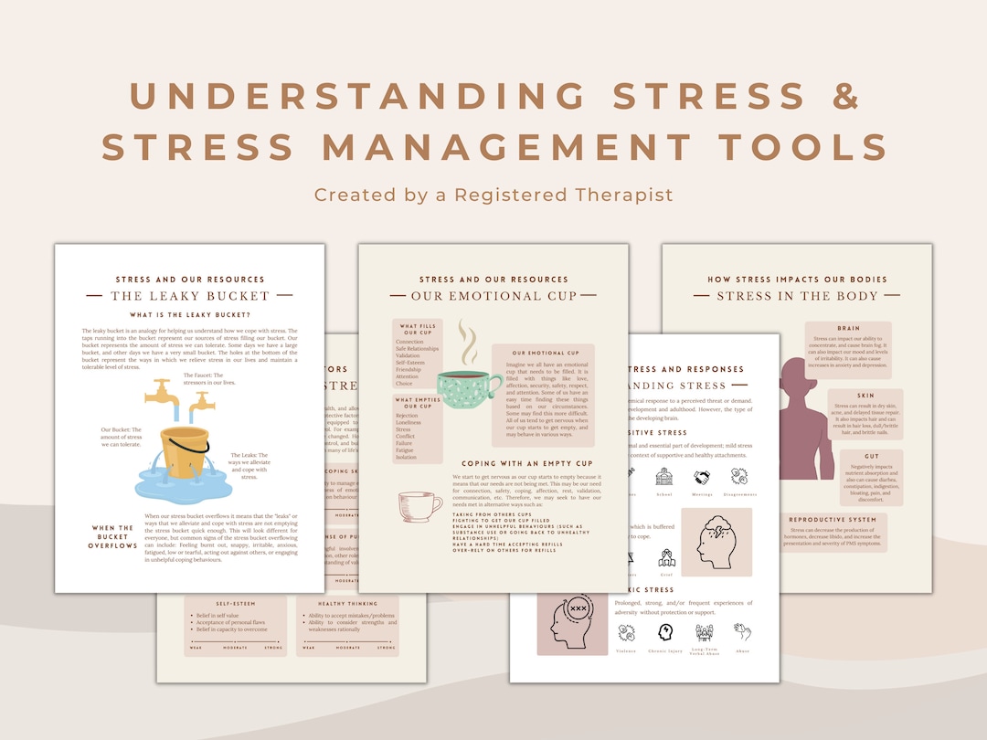 Understanding Stress and Stress Management Psychoeducation Tools and ...