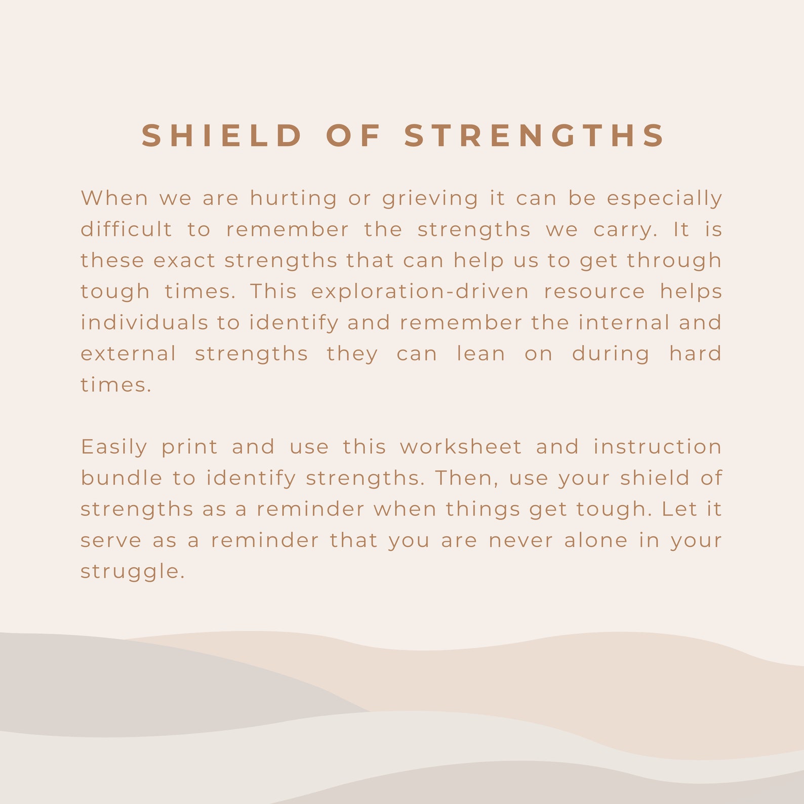 Shield of Strength Worksheet: Children's Therapy Tool (PDF) - Etsy