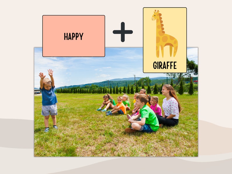 Emotions Charades Game With Animals for Teaching Social Skills and ...