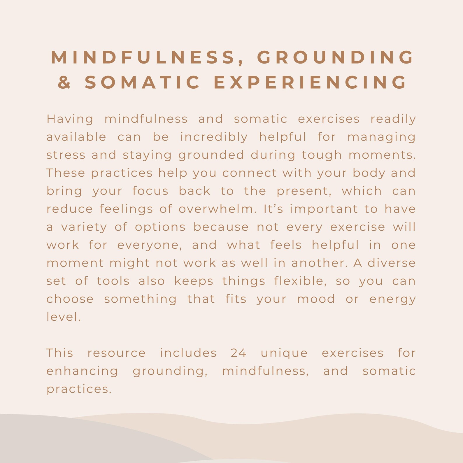 Mindfulness & Somatic Exercise Cards: Emotional Regulation (PDF) - Etsy