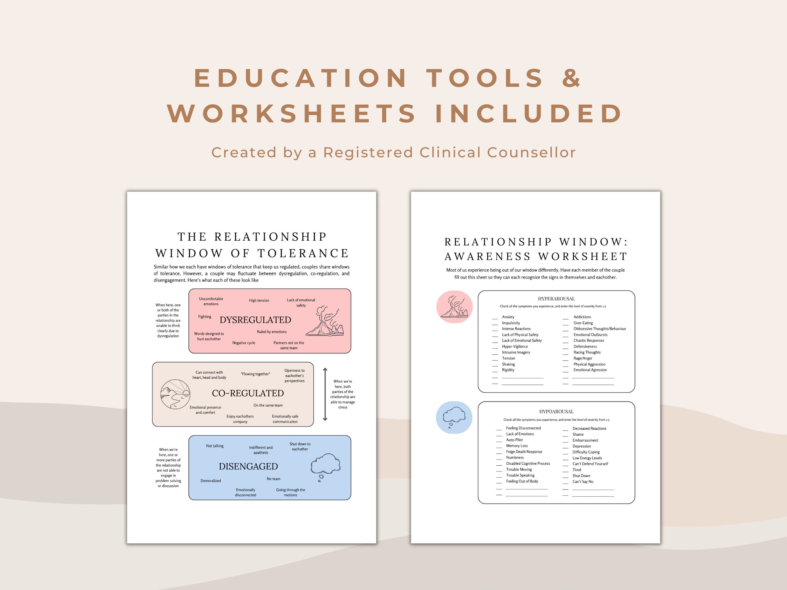 The Relationship Window of Tolerance Couples Therapy Counselling ...