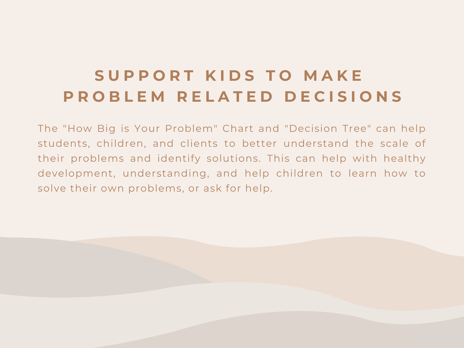 The How Big is My Problem Print and Decision Tree for - Etsy