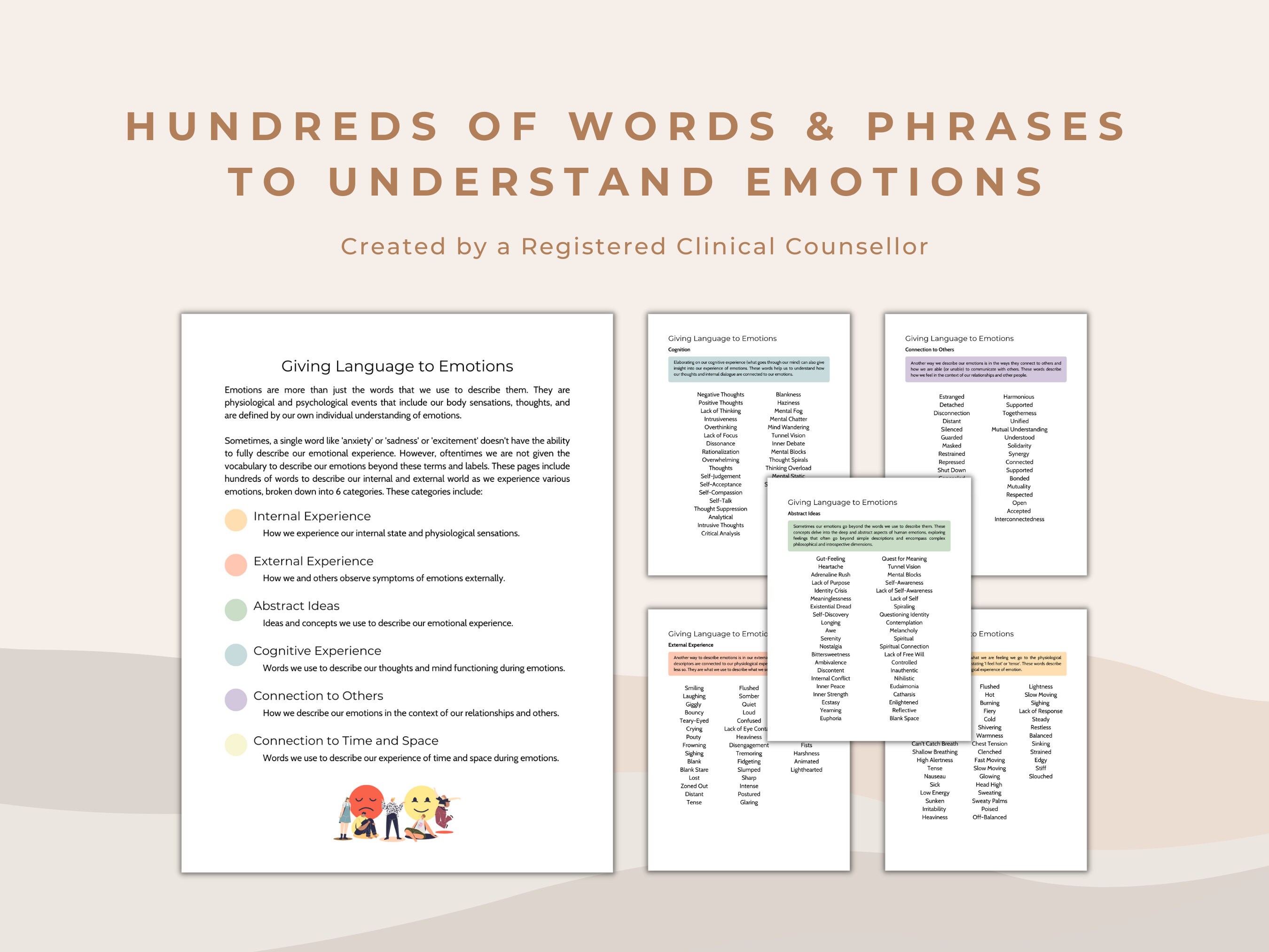 Descriptor Words for Emotions to Enhance Emotional Intelligence, Self ...