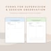 Clinical Supervision Template Bundle: Develop Supervision Plans, Set ...
