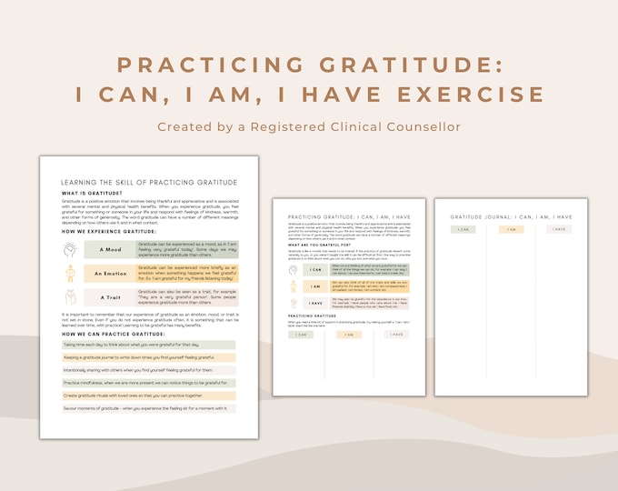 Gratitude Game Etsy