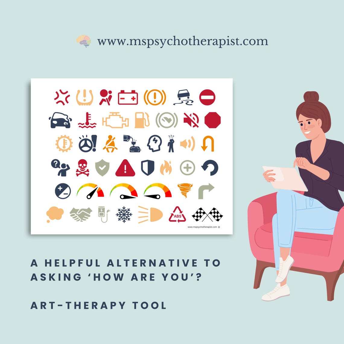 Emotional Dashboard: Therapy Check-in Tool for Teens (printable PDF - Etsy