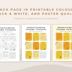 Trauma and Trauma Informed Care Educational Bundle - Etsy Canada