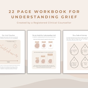 Grief Resource Bundle Pack of Grief Counselling Worksheets, Tools ...