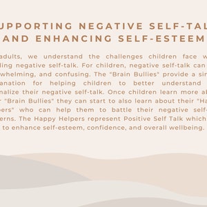Brain Bullies & Happy Helpers: Kids Mental Health (PDF) - Etsy