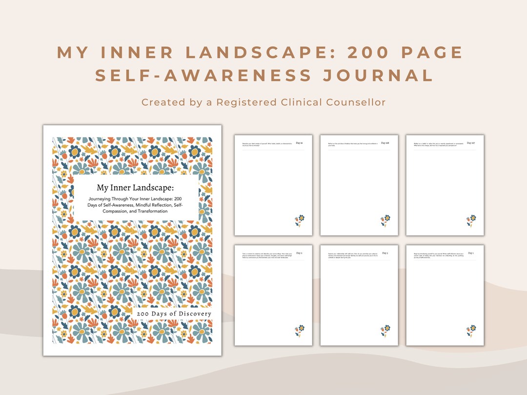 Self-awareness and Reflection Journal: My Inner Landscape | Explore ...