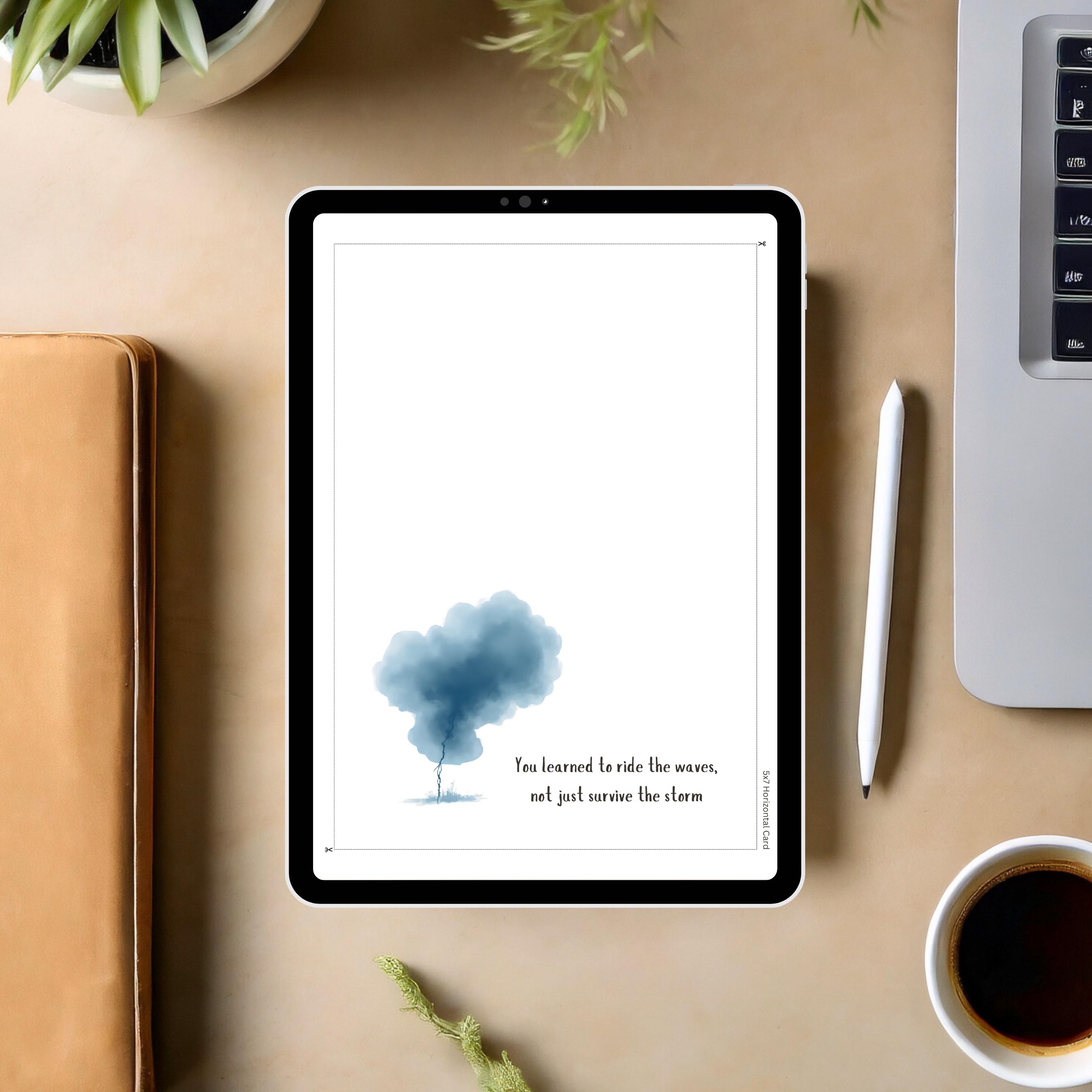 Therapy Termination Card: Printable Goodbye Card for Therapist (digital ...