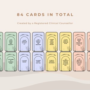 Affirmation Statement Cards for Coping With Stress and Anxiety | Coping ...