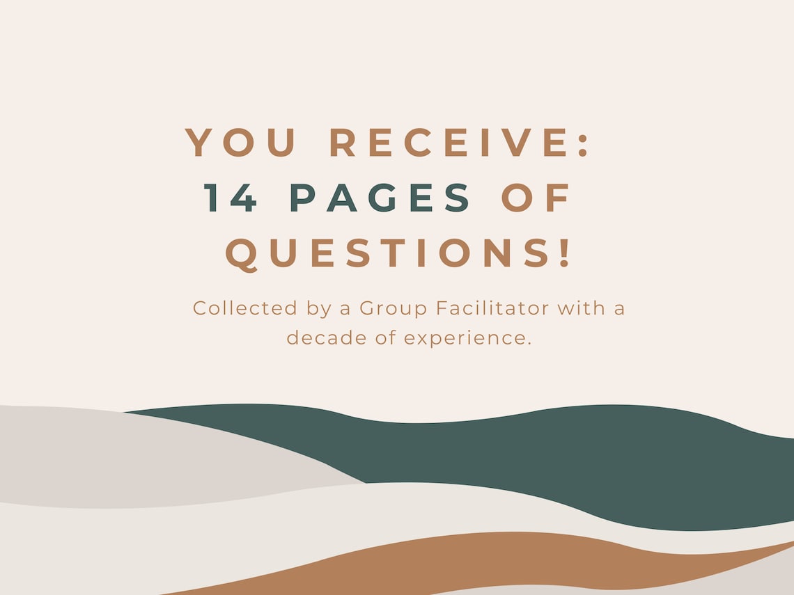 Check Ins and Icebreaker Questions for Groups Teen - Etsy