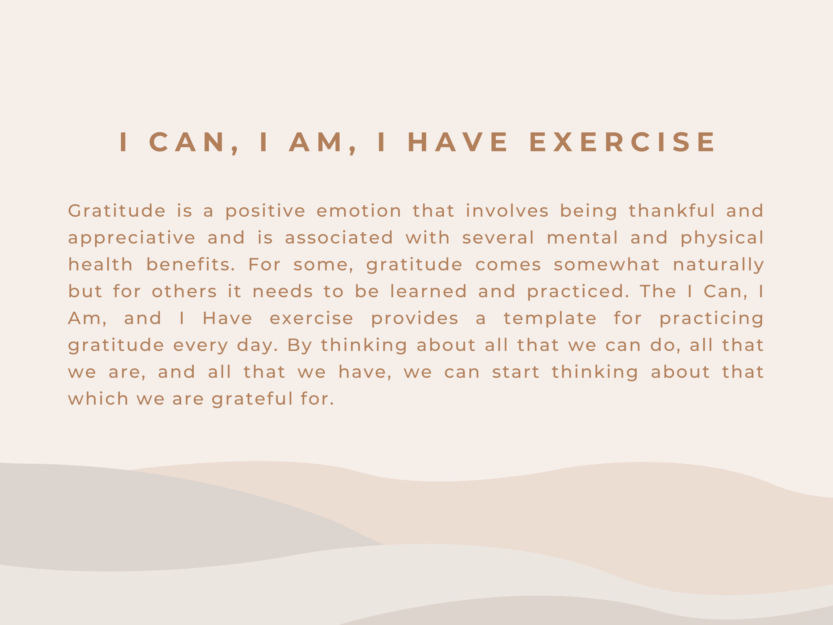 Gratitude Exercise and Journal for Learning the Practice of ...