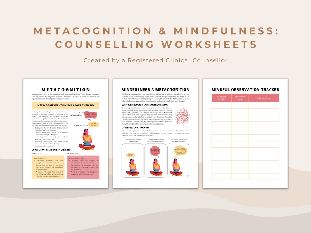 Metacognition and Mindfulness: Learning to Observe and Cope With ...