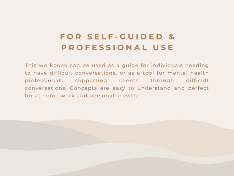 Assertive Communication Tool: Preparing for Difficult - Etsy