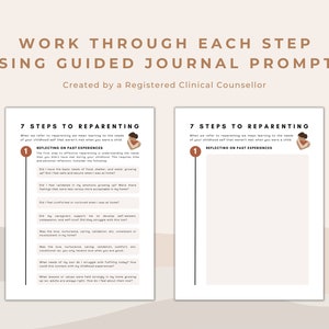 Reparenting Workbook: Learning to Heal Childhood Wounds, Connect With ...