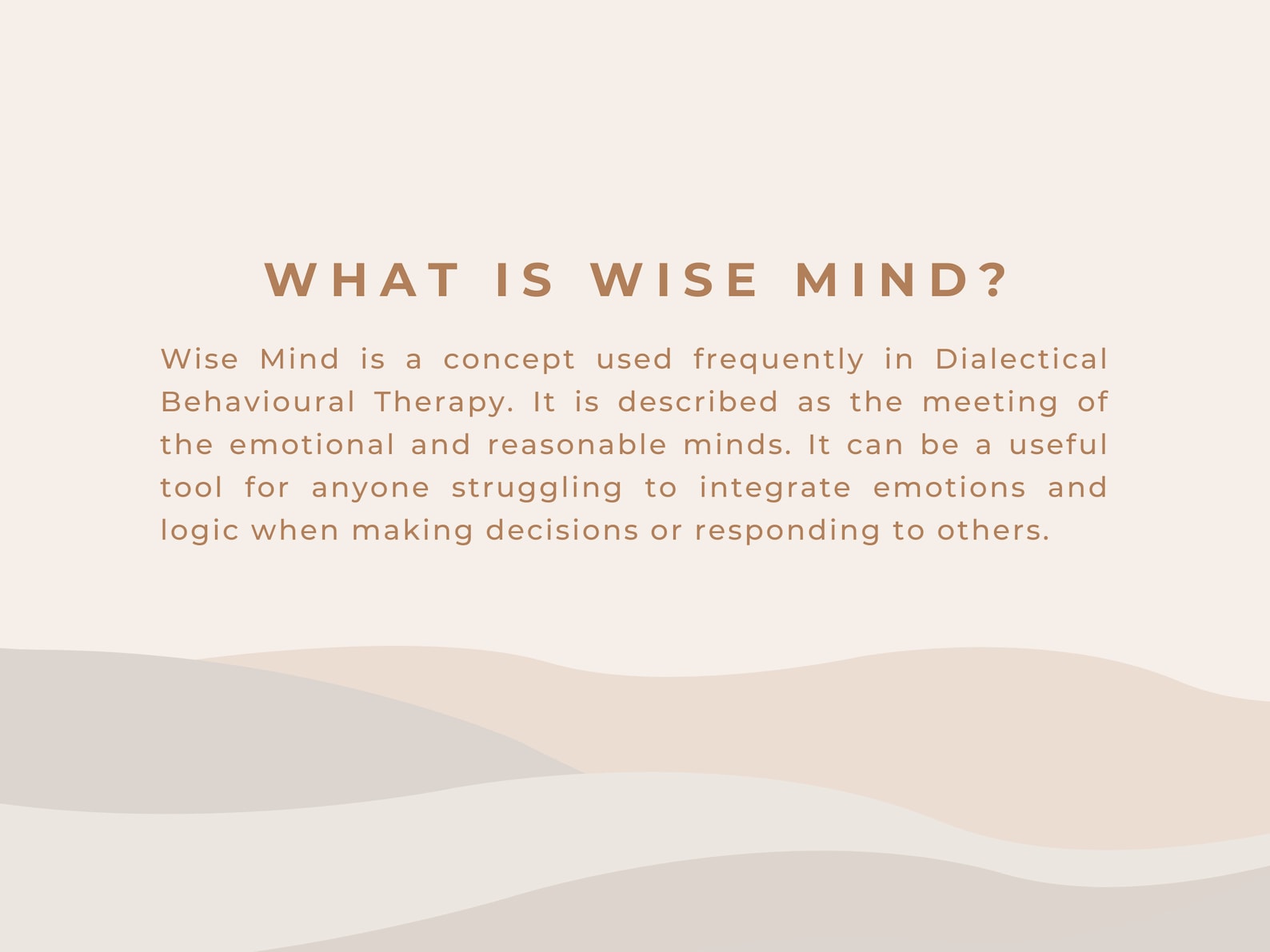 The Wise Mind Dialectical Behavioral Therapy Bundle Education - Etsy