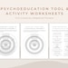 Bronfenbrenner's Ecological Systems Theory Worksheet: Psychoeducation ...