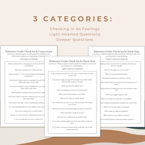 Check Ins and Icebreaker Questions for Groups | Teen Counselling | Group Therapy | Meetings - Etsy