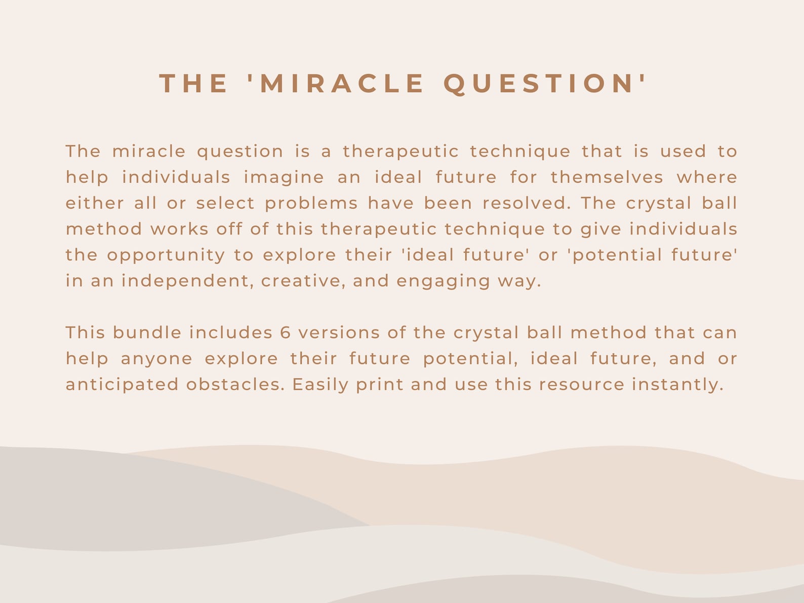 Crystal Ball Worksheets: Mental Health Activity (PDF Download) - Etsy