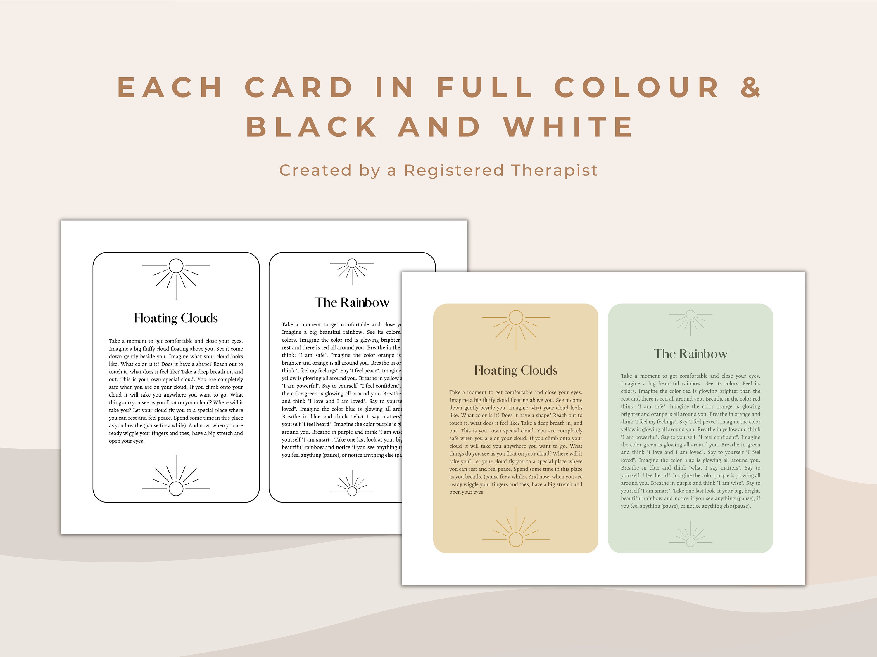 Mindful Meditation Script Cards for Enhancing Presence and - Etsy